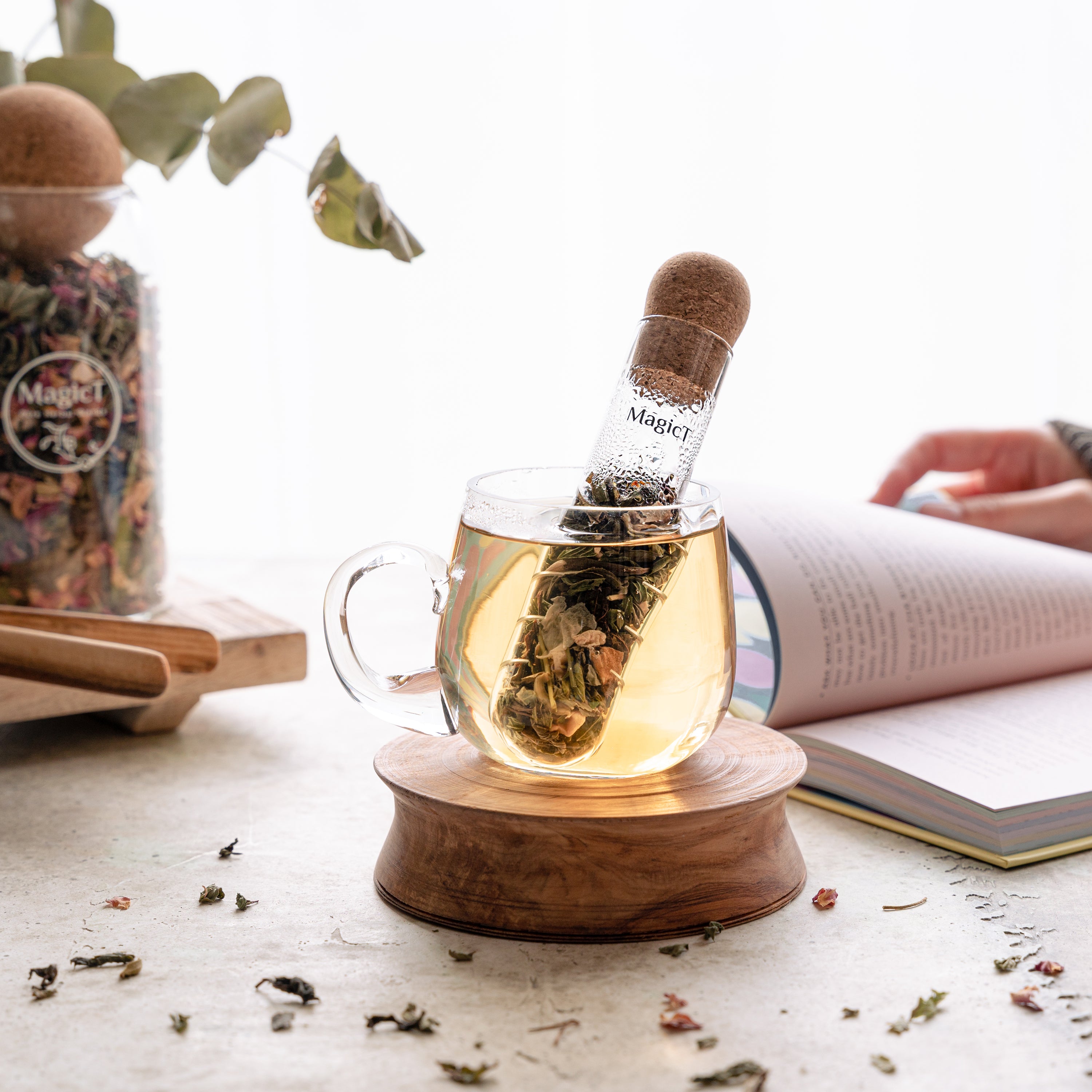 MagicT Infuser Tube | Glass Tube Tea Infuser – Magic T